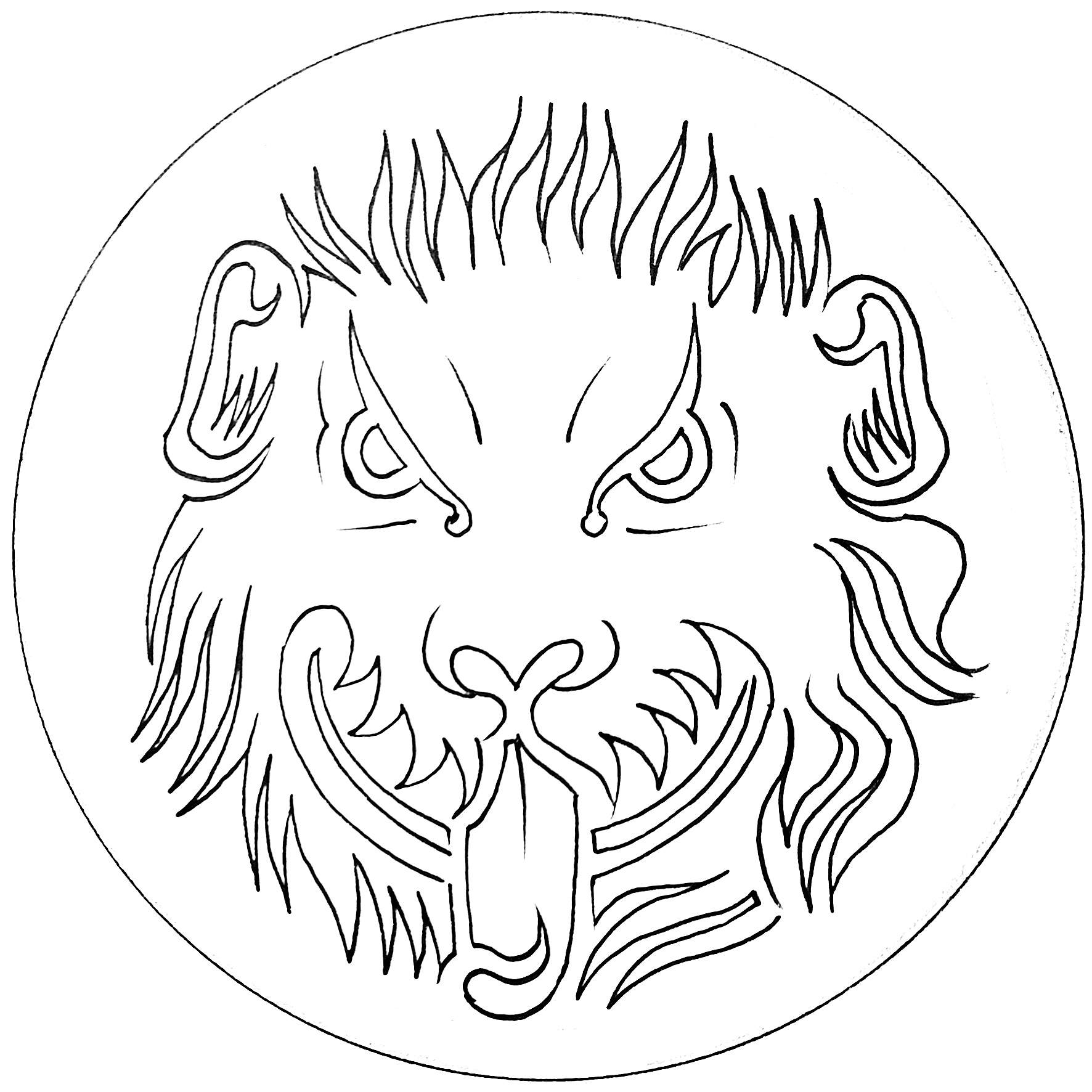 Lion – The Glass Painter's Method